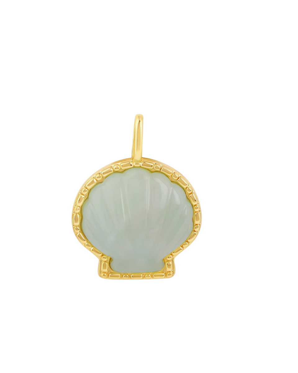 Seafoam Shell Charm – Thacher & Spring