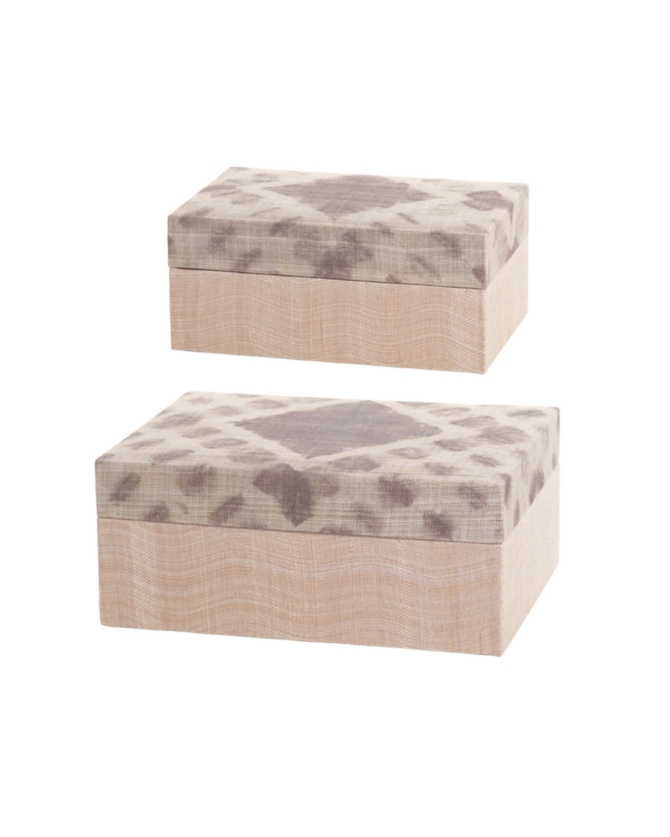 Elisa Silk Boxes - 2 Sizes Available – Thacher & Spring